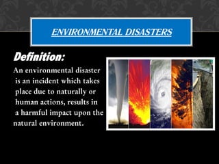 Environmental Disasters | PDF
