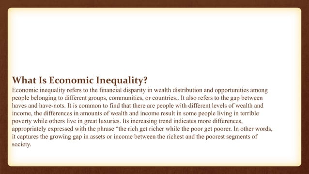 PRESENTATION OF ECONOMICS ON INEQUALITY.pptx