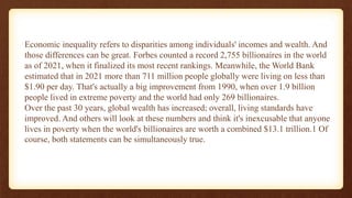 PRESENTATION OF ECONOMICS ON INEQUALITY.pptx