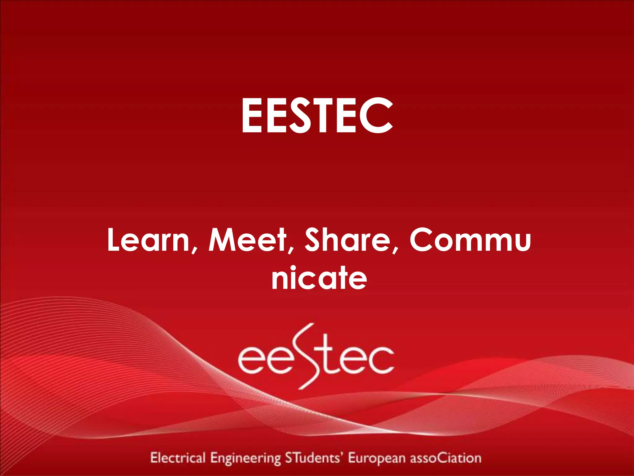 Presentation of eestec | PPTX