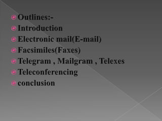 Presentation of effective business communication aa | PPTX