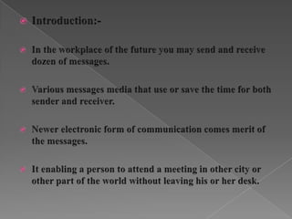 Presentation of effective business communication aa | PPTX