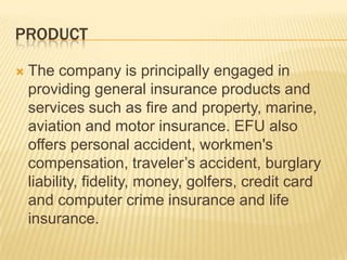 Presentation of efu | PPTX