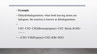 Presentation of elimination reactions-1.pptx | Chemistry | Science