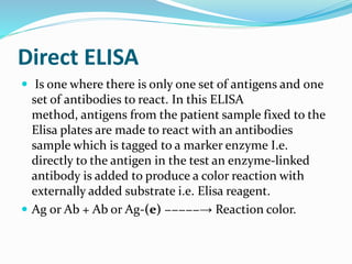 Presentation of elisa test | PPTX