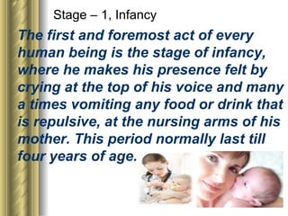 Presentation of english (seven ages) | PPT