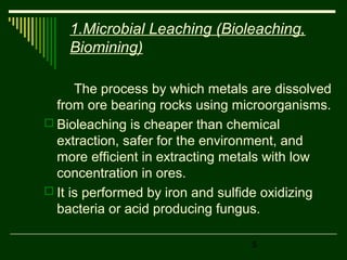 Microbial Approaches In Remediation Of Metal Contaminated Soils ...