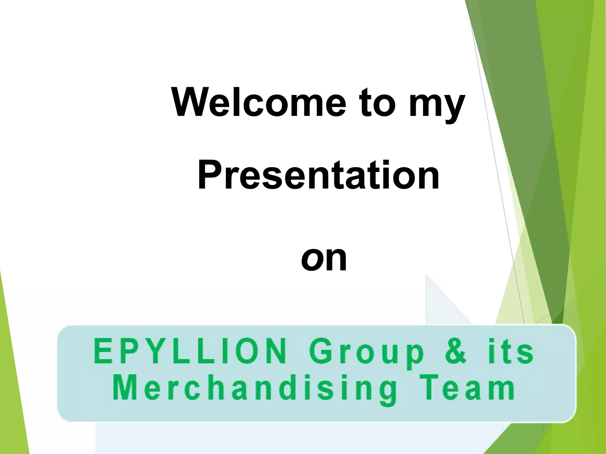 Presentation of epyllion group | PPTX