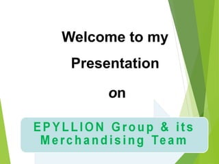 Presentation of epyllion group | PPTX