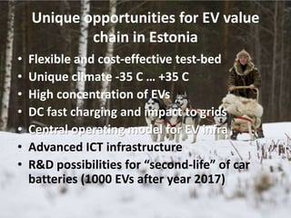 The Estonian EV programme introduction | PPTX