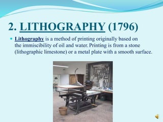 Presentation of evolution or growth of print industry | PPTX