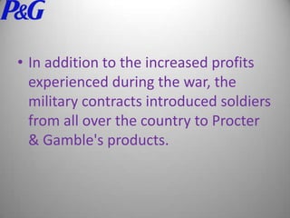 presentation on procter and gamble | PPTX