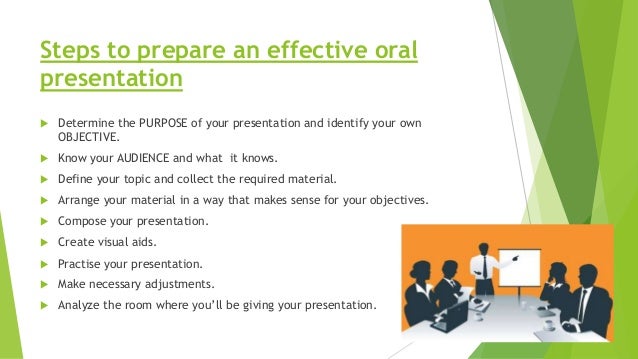 Presentation of executive communication