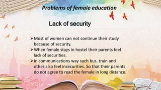 Problem of female education in Bangladesh | PPT
