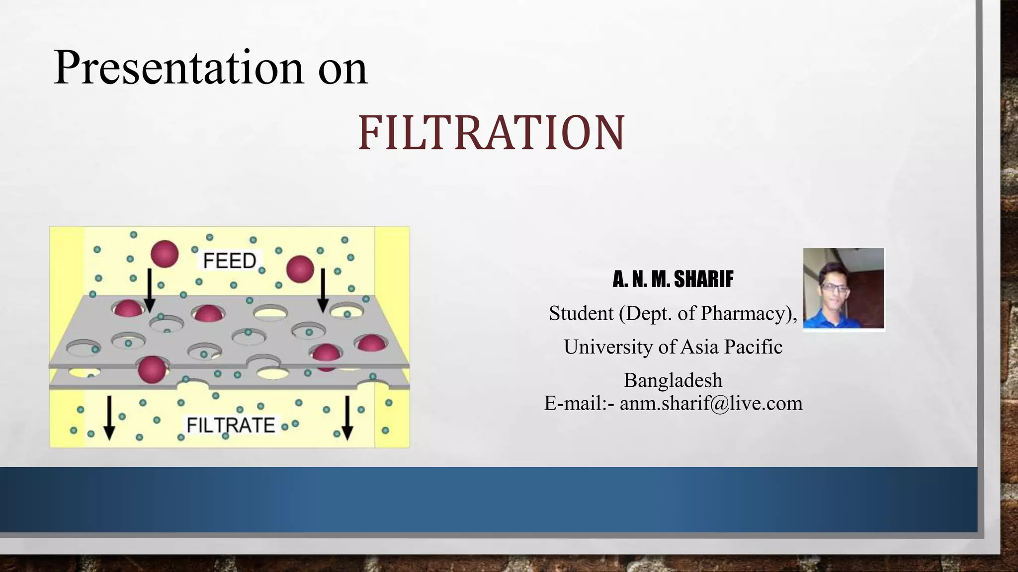 Filtration | PPT