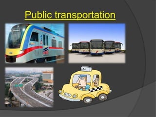 URBAN TRANSPORT DEVELOPMENT PLANNING | PPTX