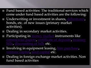 Presentation of financial services | PPT