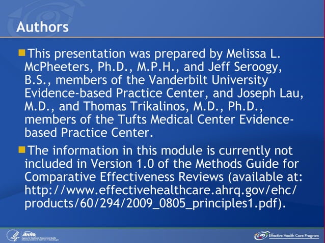Presentation of Findings | PPT | Medical Health