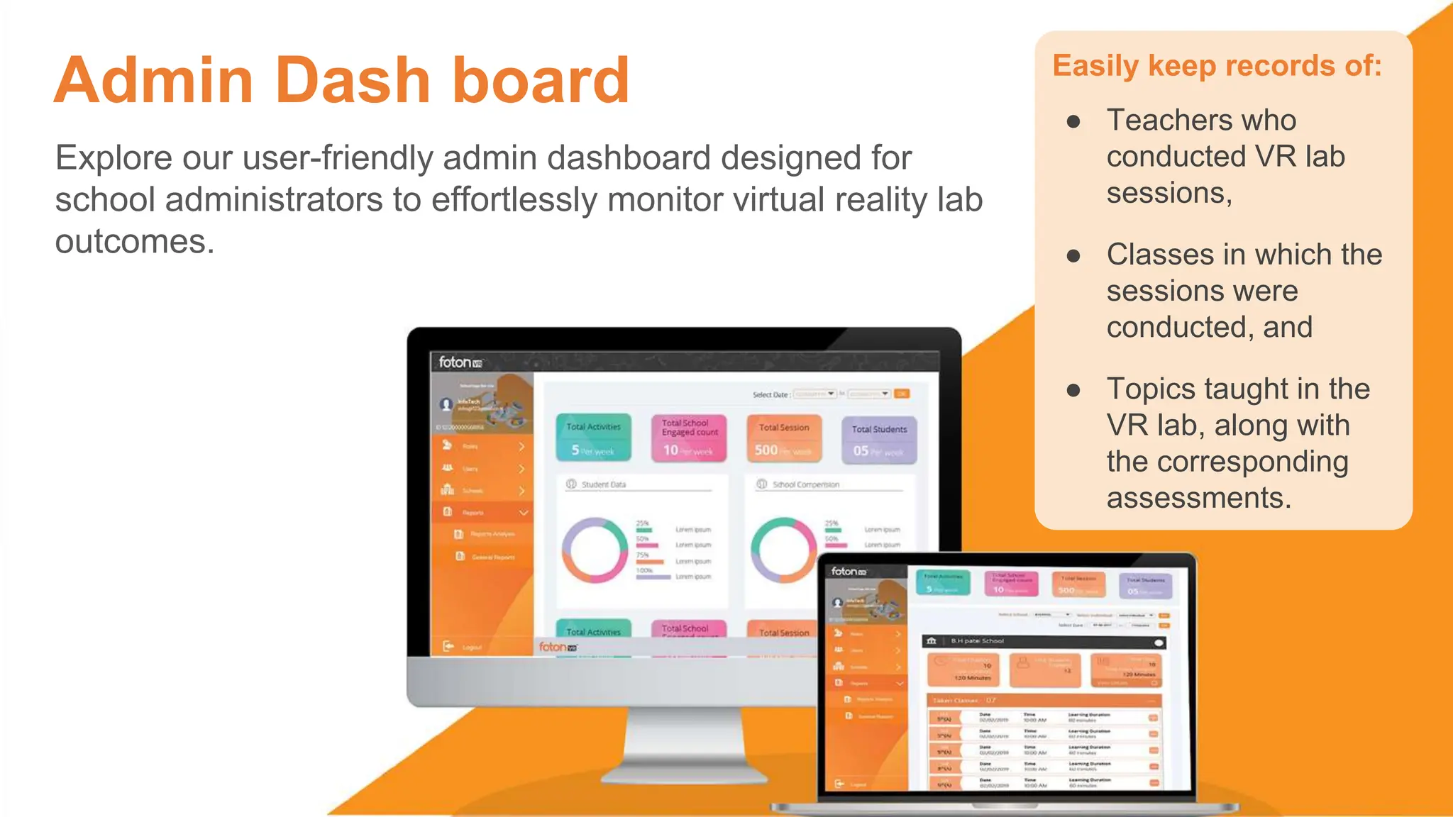 fotonVR - A Virtual Reality in education | PPTX