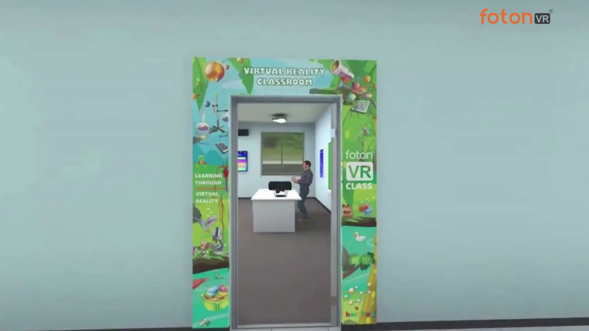 fotonVR - A Virtual Reality in education | PPTX