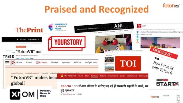 fotonVR - A Virtual Reality in education | PPTX