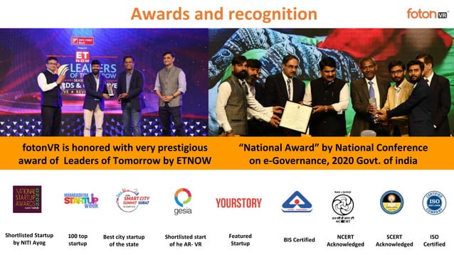 fotonVR - A Virtual Reality in education | PPTX