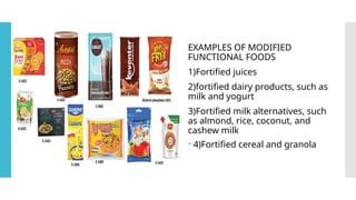 Presentation of functional foods and It's types,health benefits! | PPT