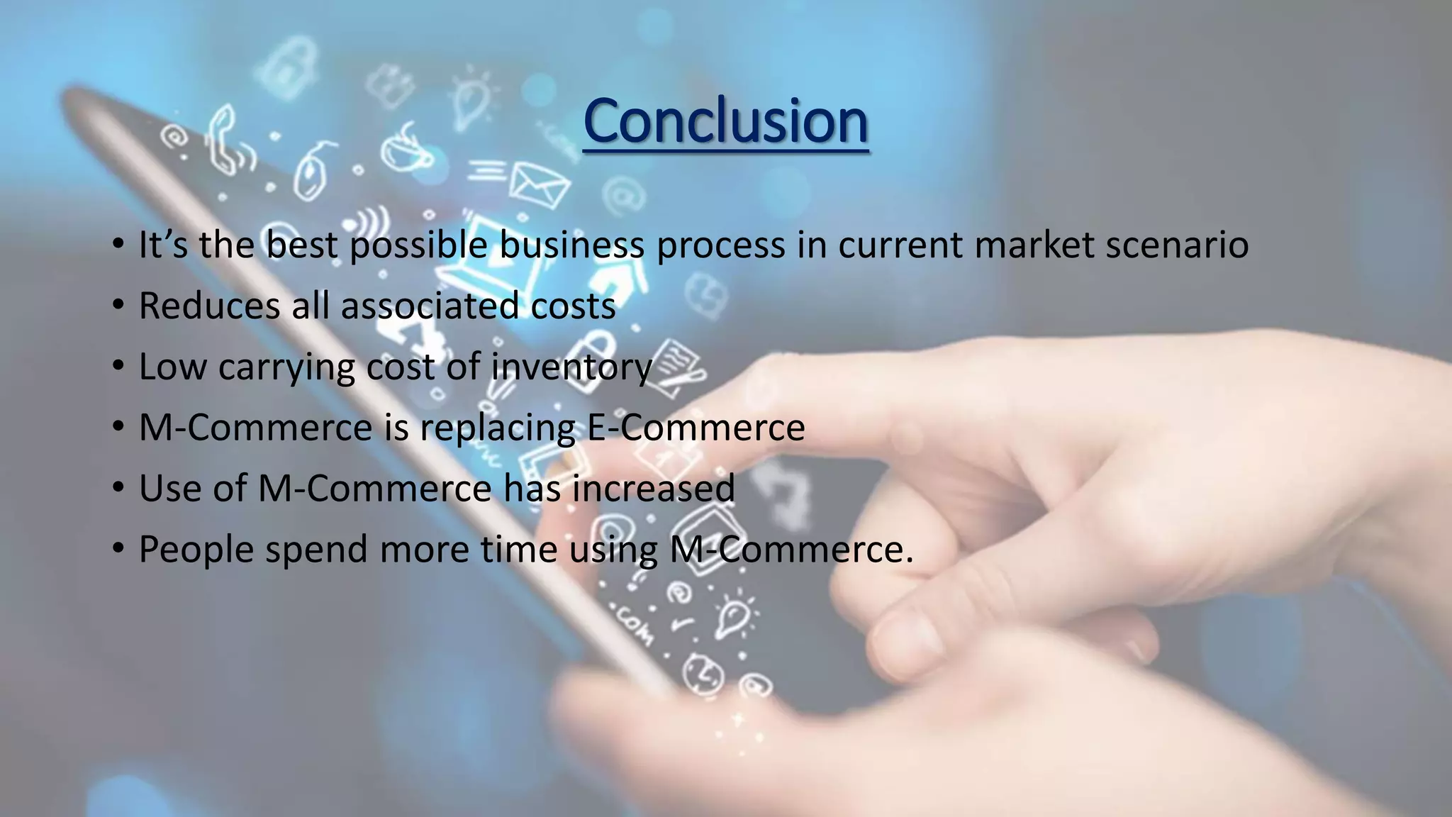 Presentation of future of mobile commerce | PPTX