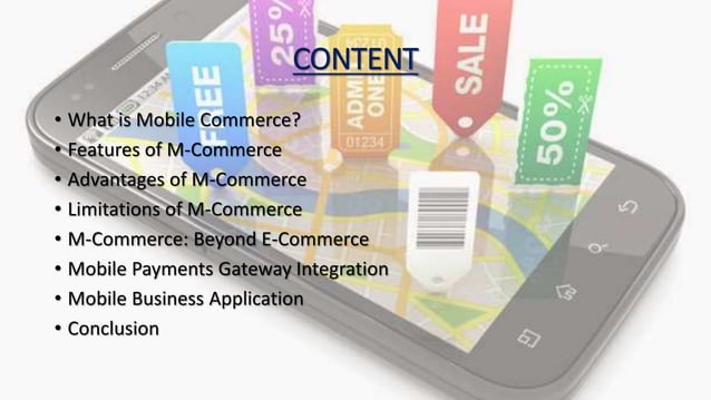 Presentation of future of mobile commerce | PPTX