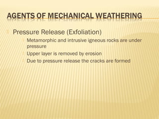 Presentation of geomorphology corrected | PPT | Chemistry | Science