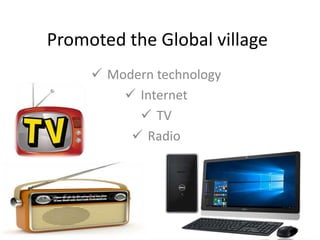 Presentation of global village | PPTX