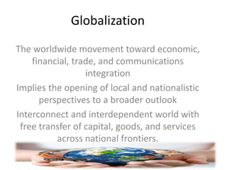 Presentation of global village | PPTX