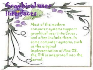 operating systems | PPTX