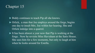 Great expectations chapter 13, 14, 15 | PPTX