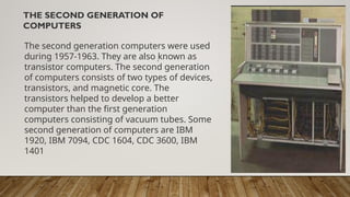 Presentation of Group 2 - Computer History | PPT