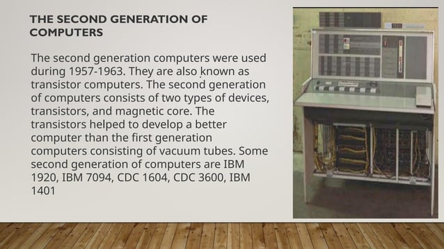 Presentation of Group 2 - Computer History | PPT