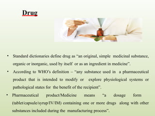 PRESENTATION ON HERBAL DRUGS.pptx With perspective of Ayurveda | PPTX