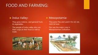 camparison of indus valley and mesopotamia | PPTX