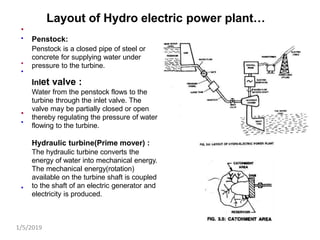 Presentation of hydro power plant | PPTX