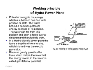 Presentation of hydro power plant | PPTX