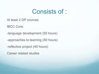 Presentation of IBCC | PPT