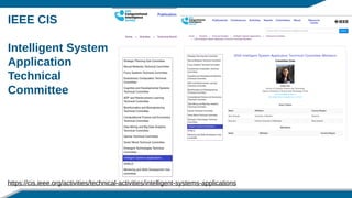 Presentation of IEEE Slovenia CIS (Computational Intelligence Society) Chapter and Networking | PPT