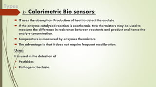 Biosensors | PPTX | Chemistry | Science