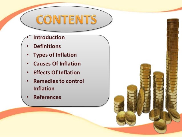 Inflation And Types of Inflation