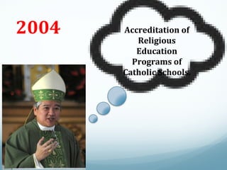 Presentation of instrument for certification of catechetical center | PPT