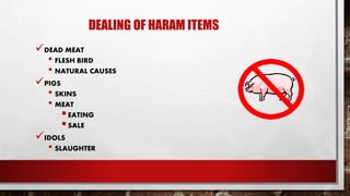 PowerPoint Presentation of Prohibited Transactions in Islam | PPTX