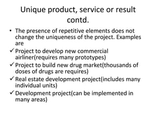 The Project Management Framework | PPT