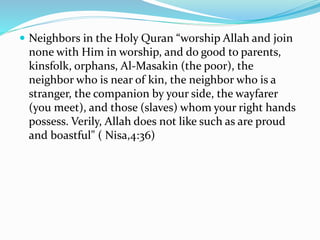 Presentation of islamic studies | PPTX