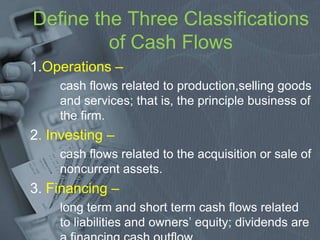 Issues In Cash Flow Analysis | PPTX
