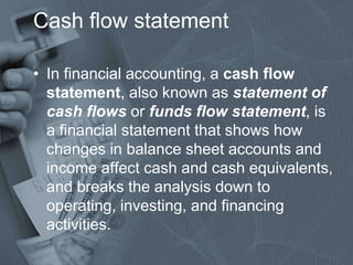Issues In Cash Flow Analysis | PPTX